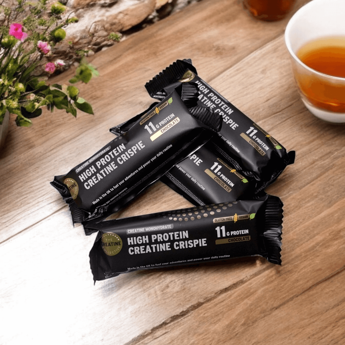 Chocolate Protein Crispy Bar with Creatine – The Creatine Collective